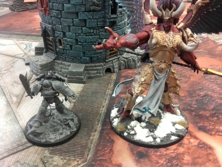 Primarch size comparison: Roboute Guilliman vs Magnus the Red ...
