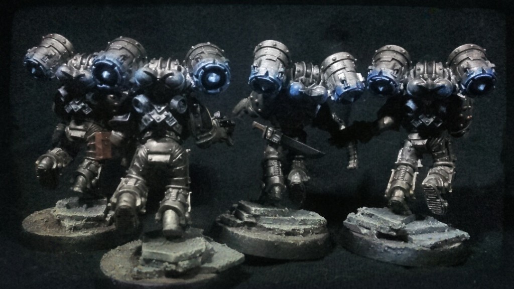 Iron Warriors 30K Destroyers - WiP 2 - Stepping Between Games