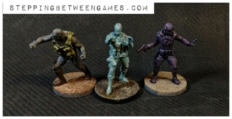 Hellboy the Boardgame: Painted miniatures - Stepping Between Games