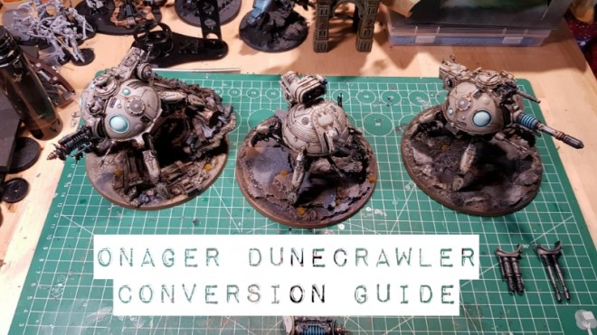 Onager Dunecrawler Conversion - Spyder Dome AdMech - Stepping Between Games
